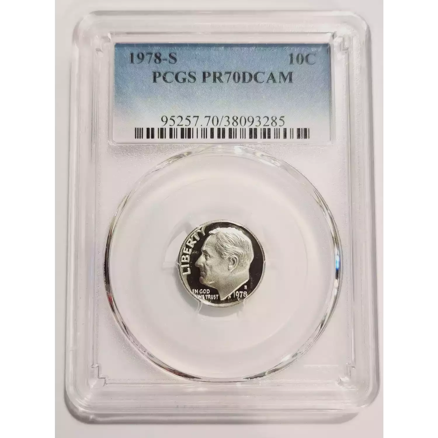 1978-S Dimes Roosevelt PCGS PR-70 DCAM - Bob Paul Rare Coins