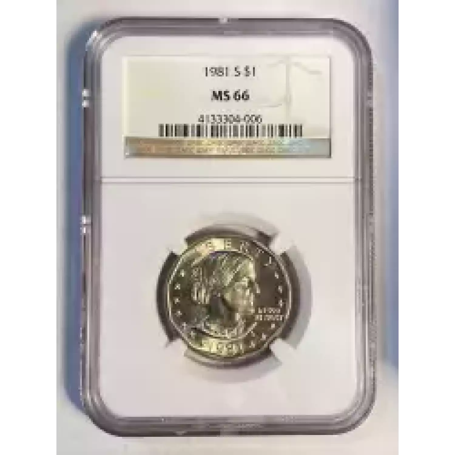 1981-S Dollar Susan B. Anthony NGC MS-66 - Bob Paul Rare Coins