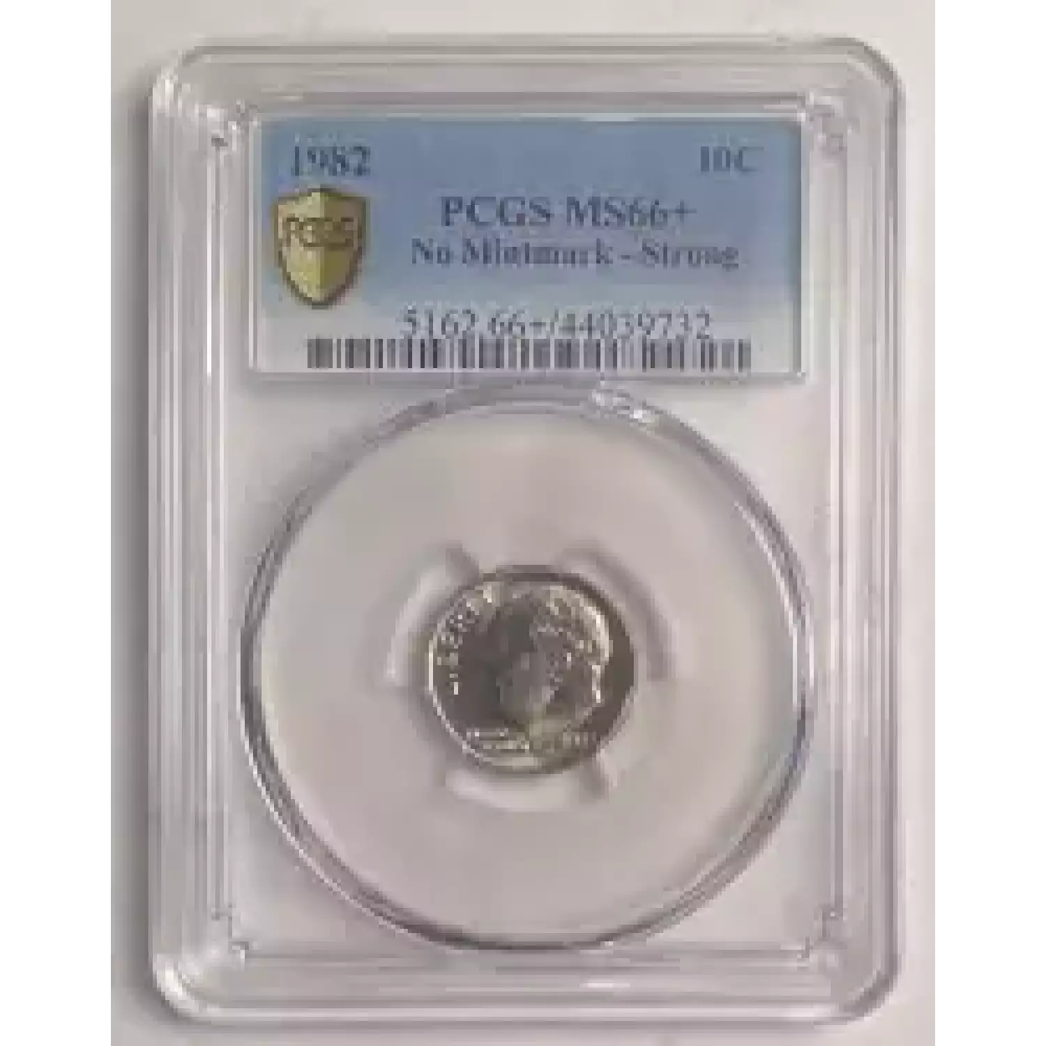 1982 Dimes Roosevelt PCGS MS-66+ No Mintmark - Strong - Bob Paul Rare Coins