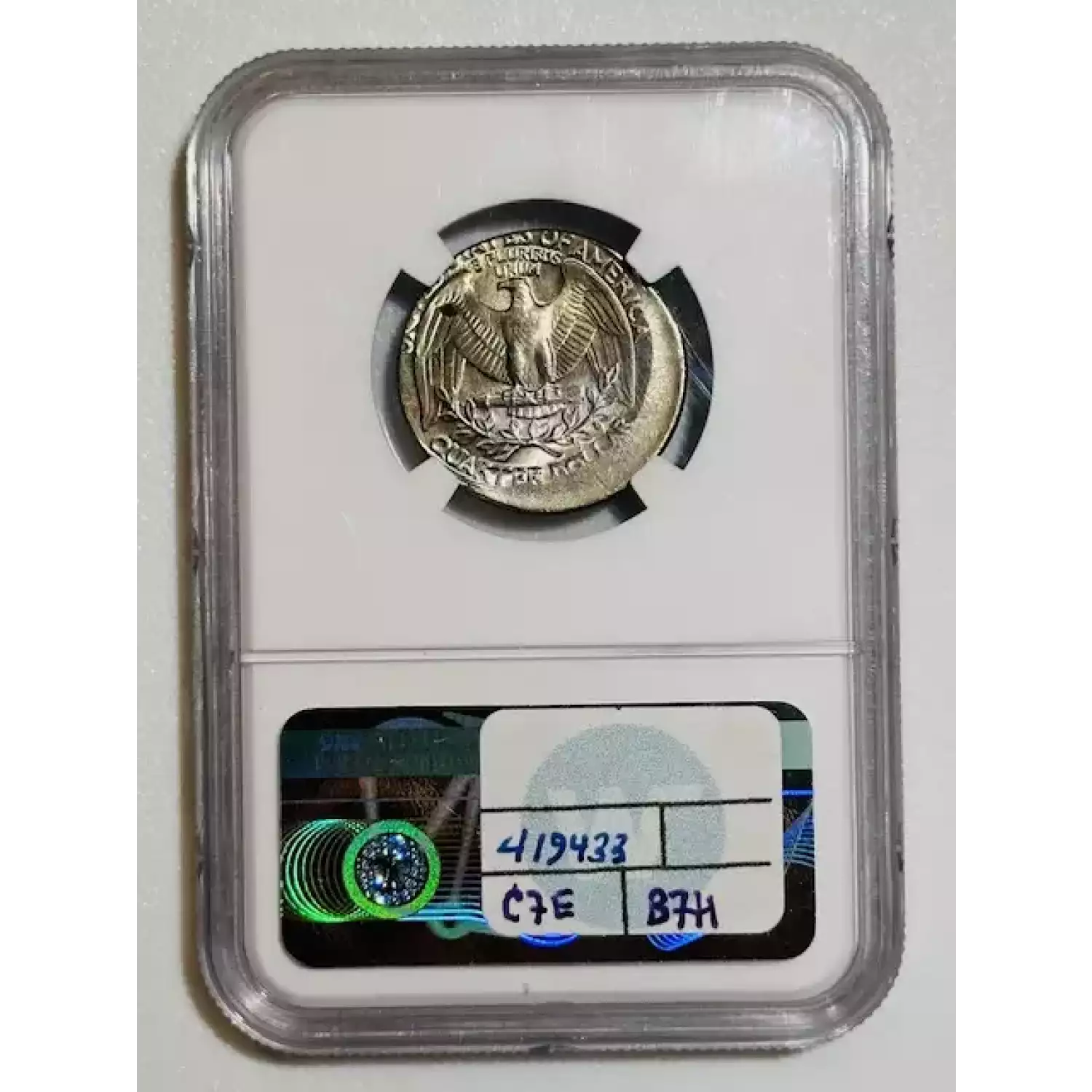 1983 Quarter Dollars Clad Coinage NGC MS-64 (1983) Struck 15% off ...