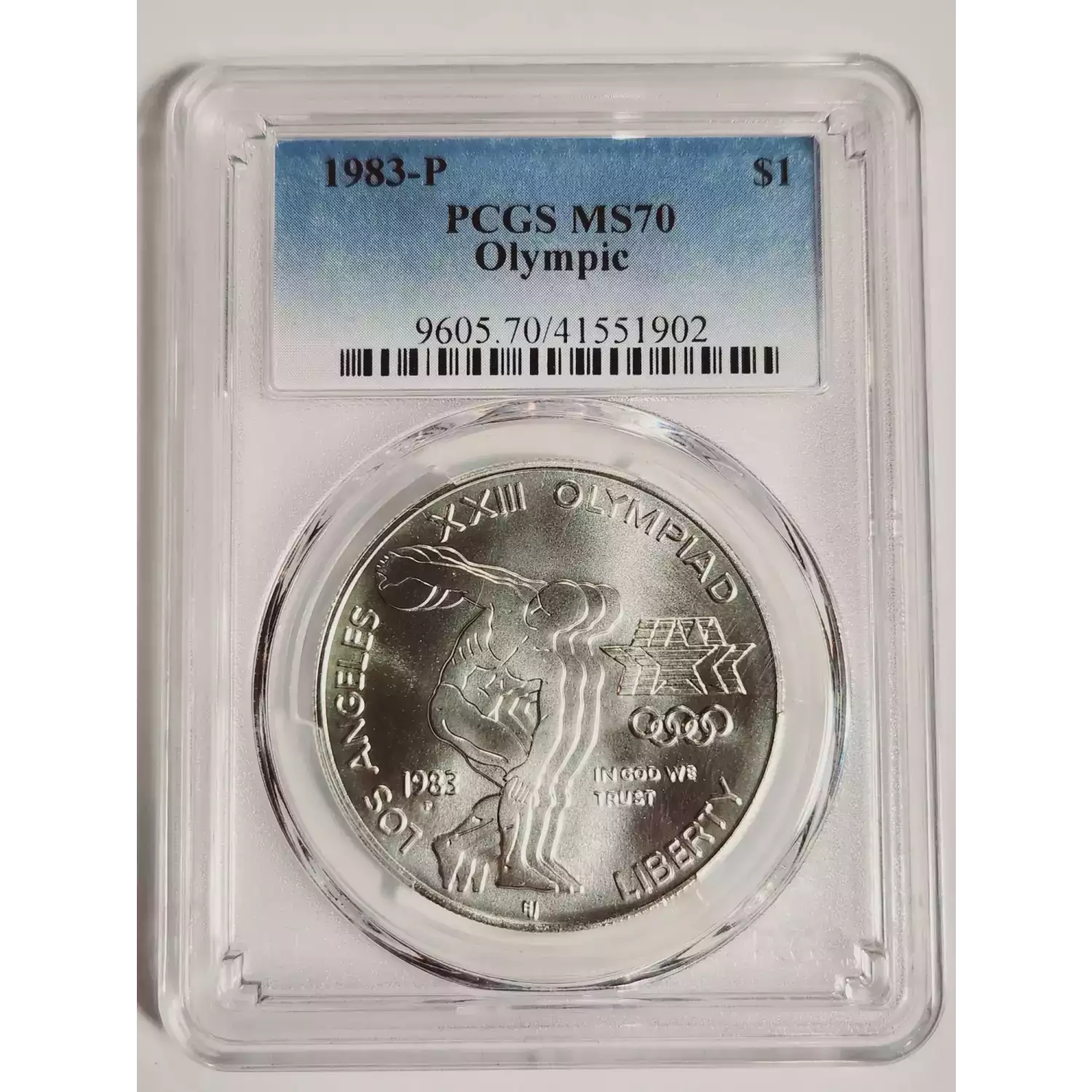 1983 Modern Commemorative Los Angeles Olympiad PCGS MS-70 Olympic - Bob Paul Rare Coins