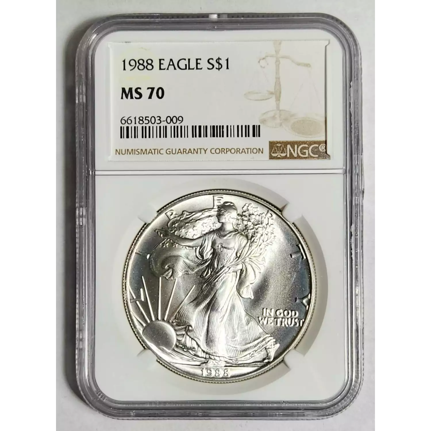 1988 Silver Eagles NGC MS-70 - Bob Paul Rare Coins