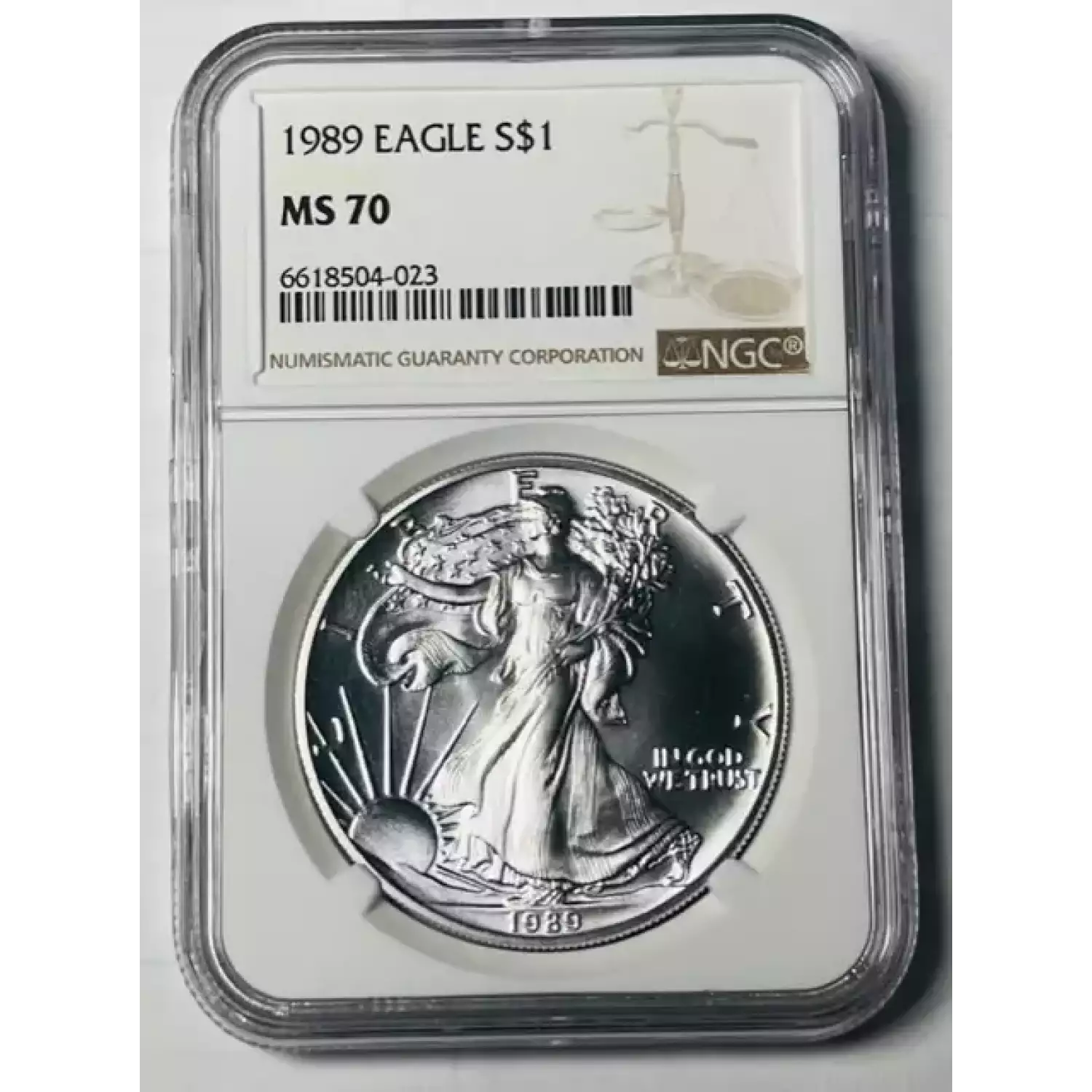 1989 Silver Eagles NGC MS-70 - Bob Paul Rare Coins