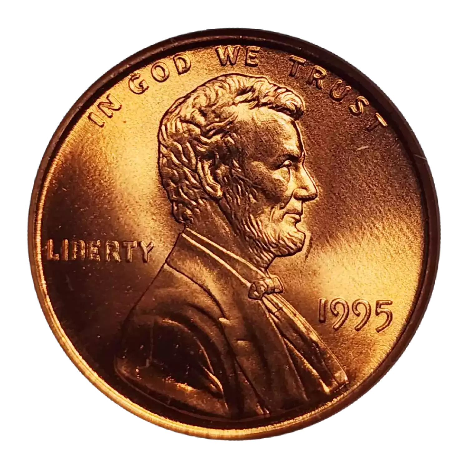 1995 Small Cents Lincoln, Memorial Reverse NGC MS-68 RD DOUBLE DIE ...