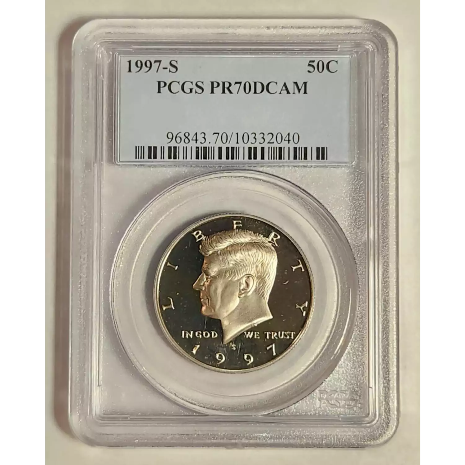 1997-S Half Dollars Kennedy PCGS PR-70 DCAM - Bob Paul Rare Coins