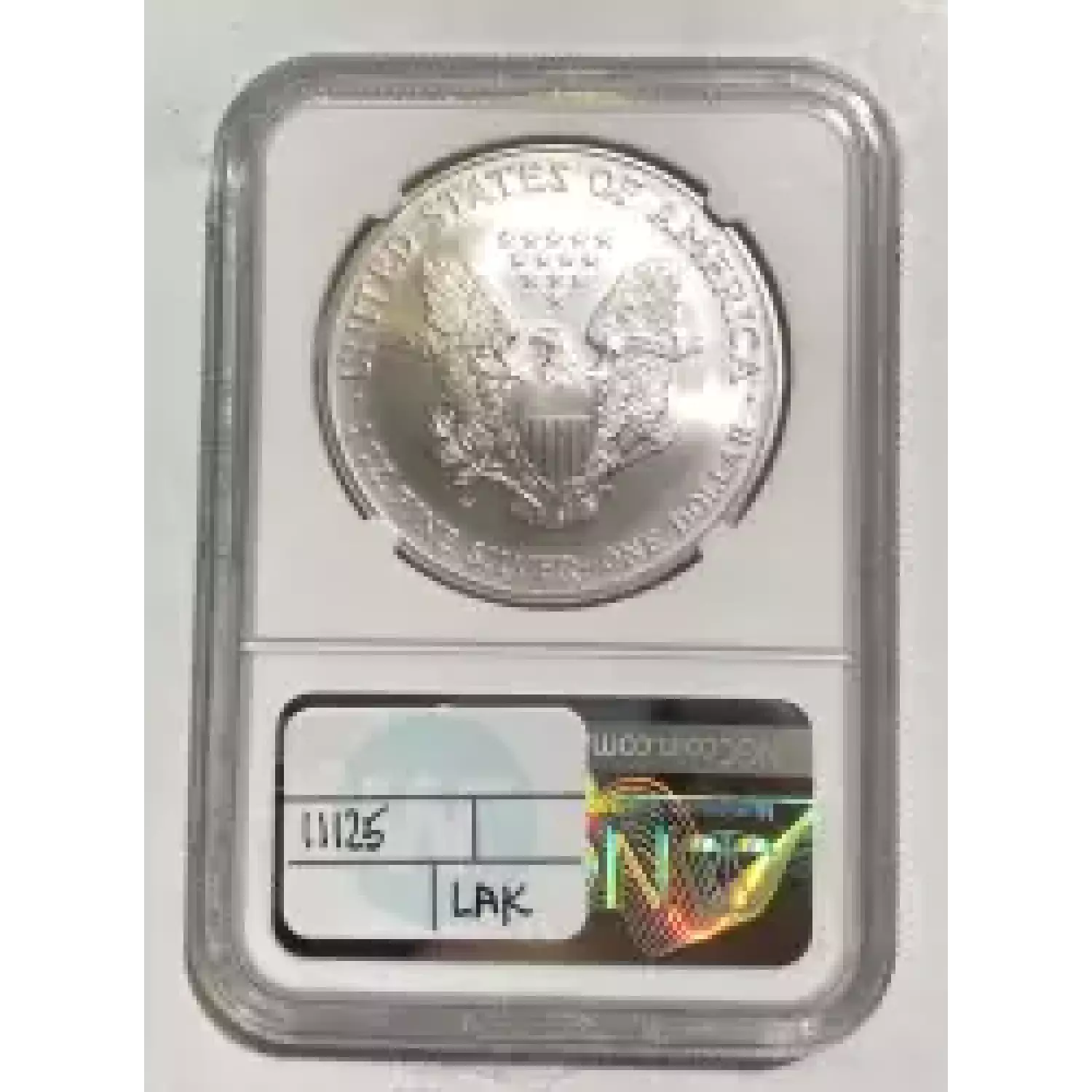 2006-W Silver Eagles NGC MS-70 W BURNISHED EAGLE Mike Castle signature - Bob Paul Rare Coins