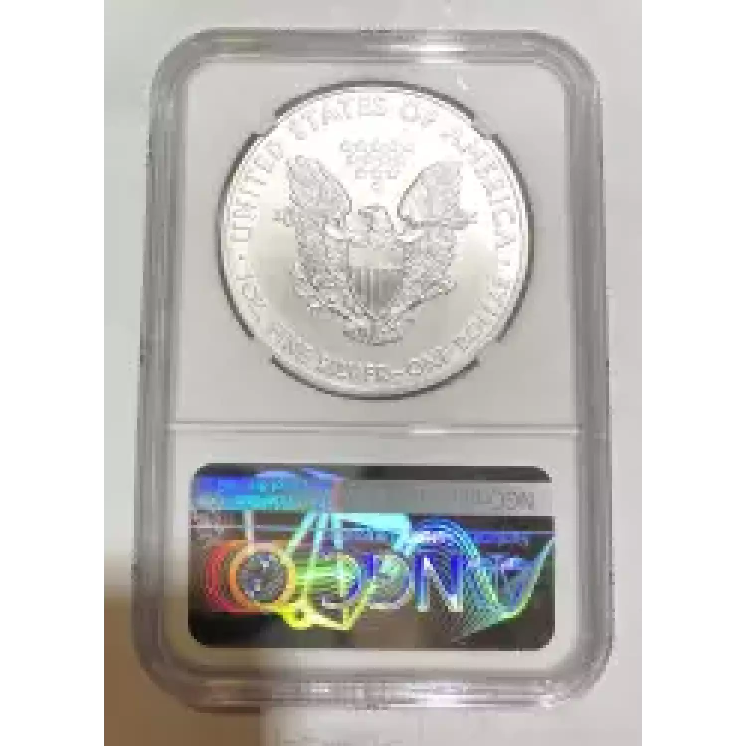 2008 Silver Eagles NGC MS-70 W BURNISHED SILVER EAGLE - Bob Paul Rare Coins