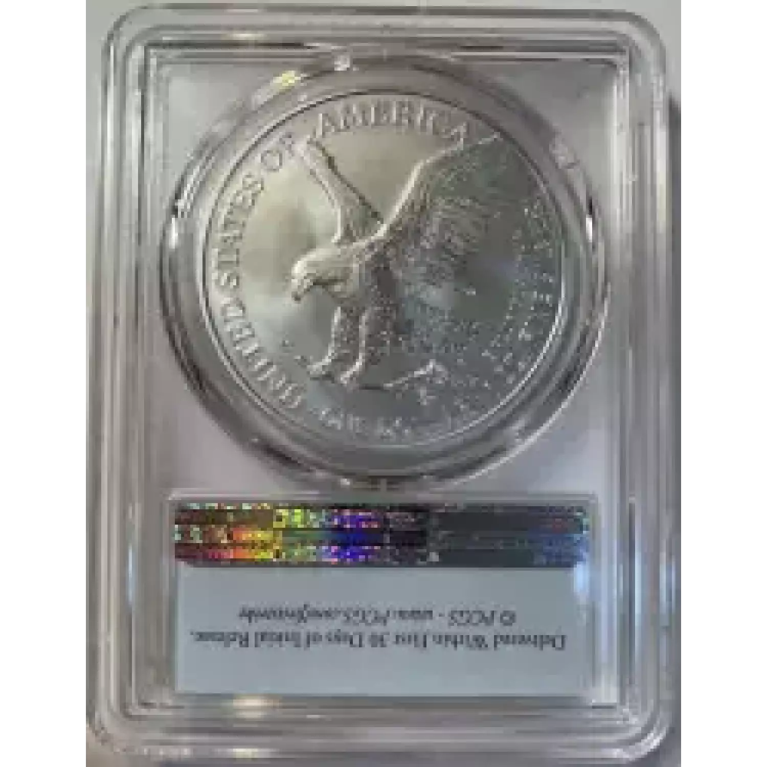 2021-W Silver Eagles PCGS SP-70 Burnished Silver Eagle-Type 2 First Strike - Bob Paul Rare Coins