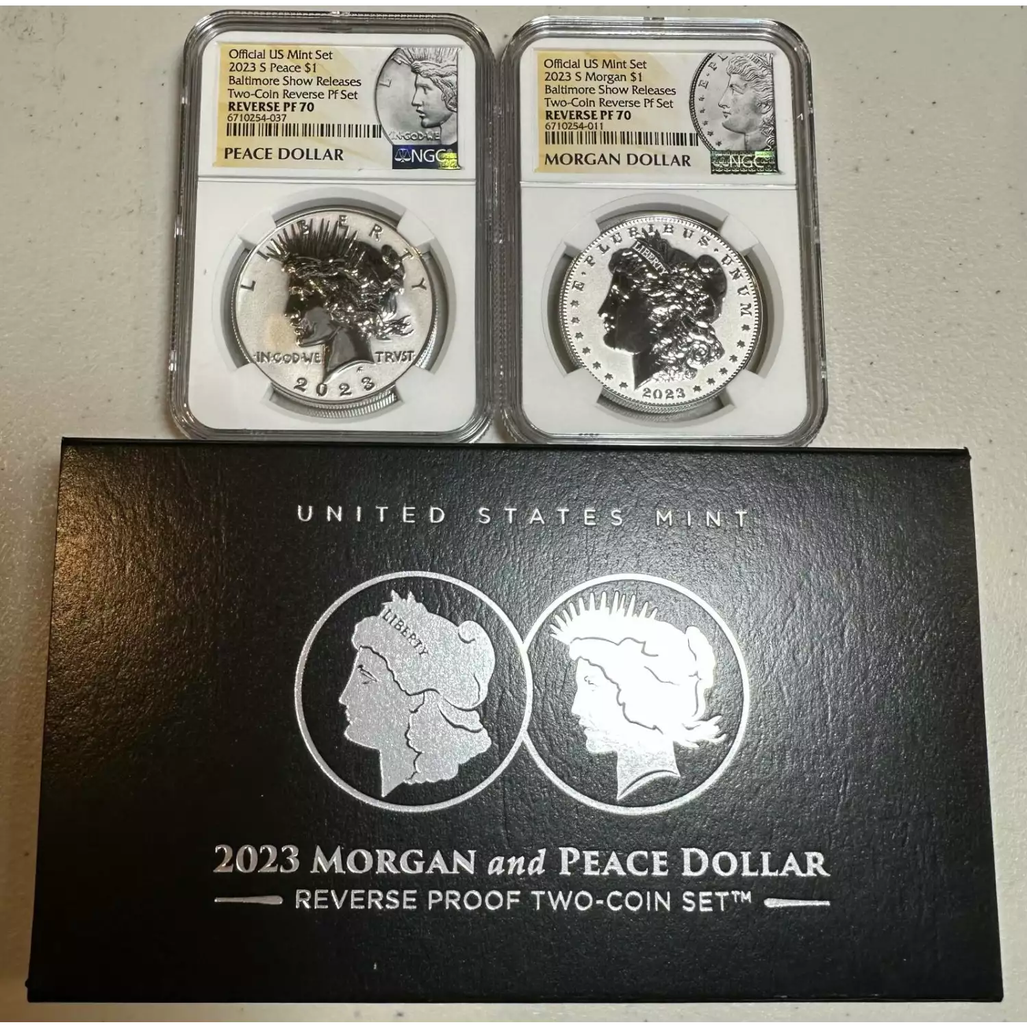 2023-S Morgan Silver Dollar NGC MS-70 S Baltimore Show Releases Two ...