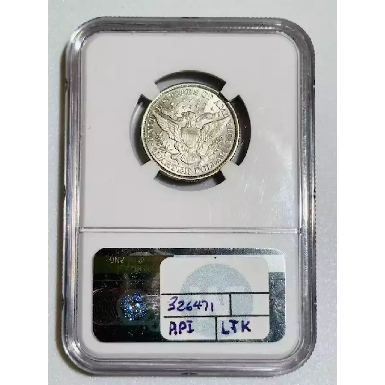 1892-O Barber Quarter NGC AU-55 Sight White - Bob Paul Rare Coins