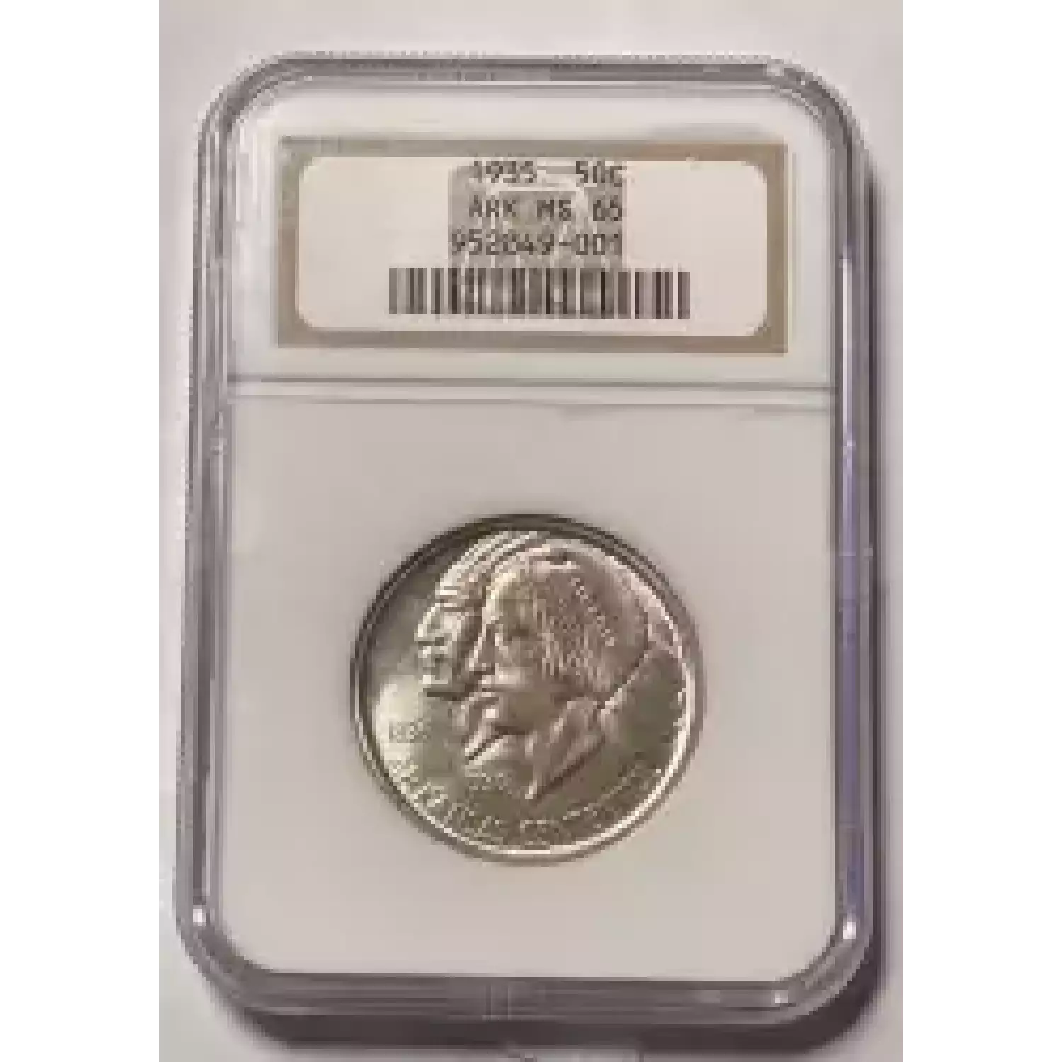 1935 Classic Commemorative Arkansas Centennial NGC MS-65 ARKANSAS - Bob ...