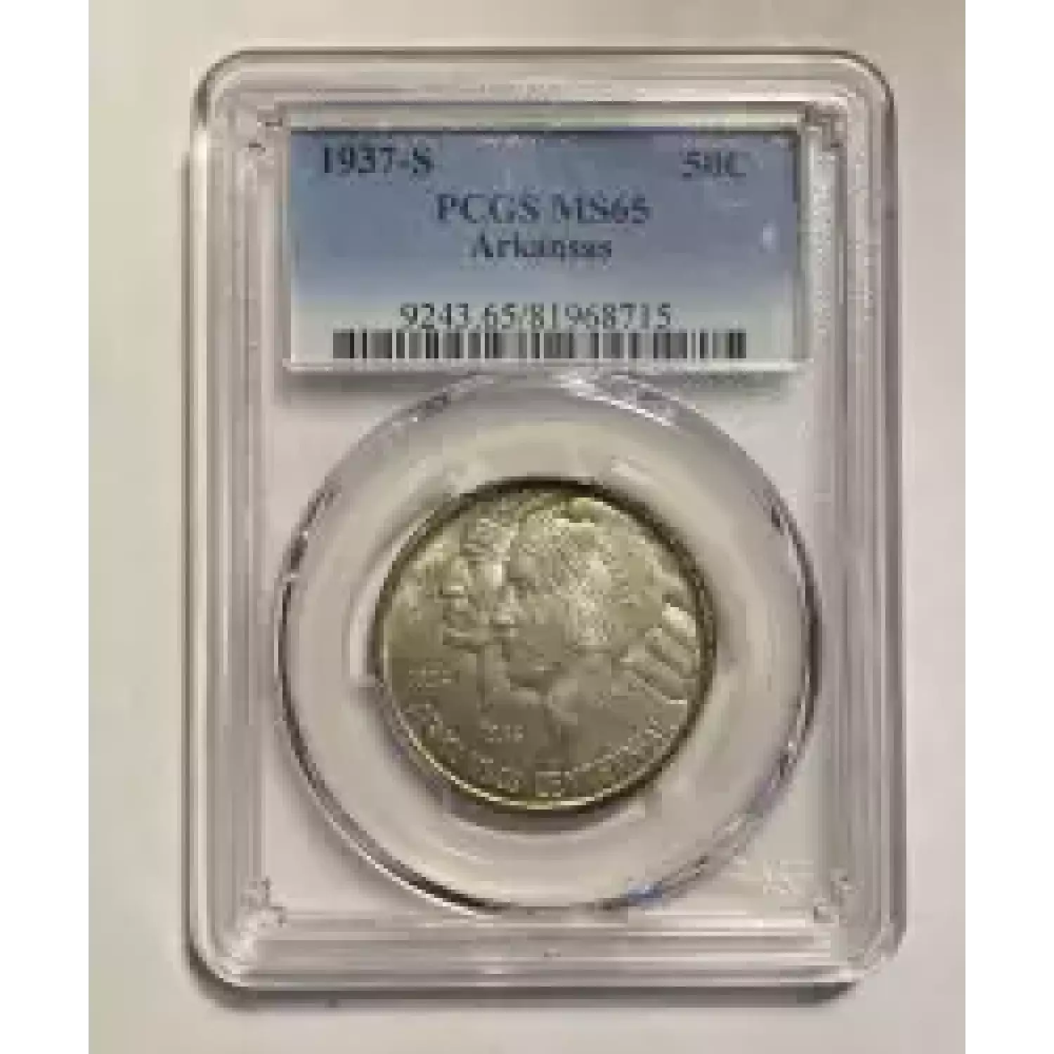 1937-S Arkansas PCGS MS-65 - Bob Paul Rare Coins