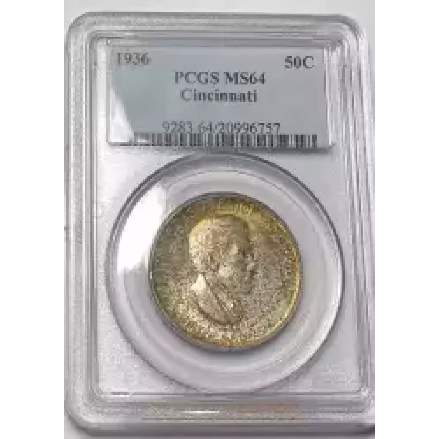 1936 Cincinnati Commemorative PCGS MS-64 Cincinnati - Bob Paul Rare Coins