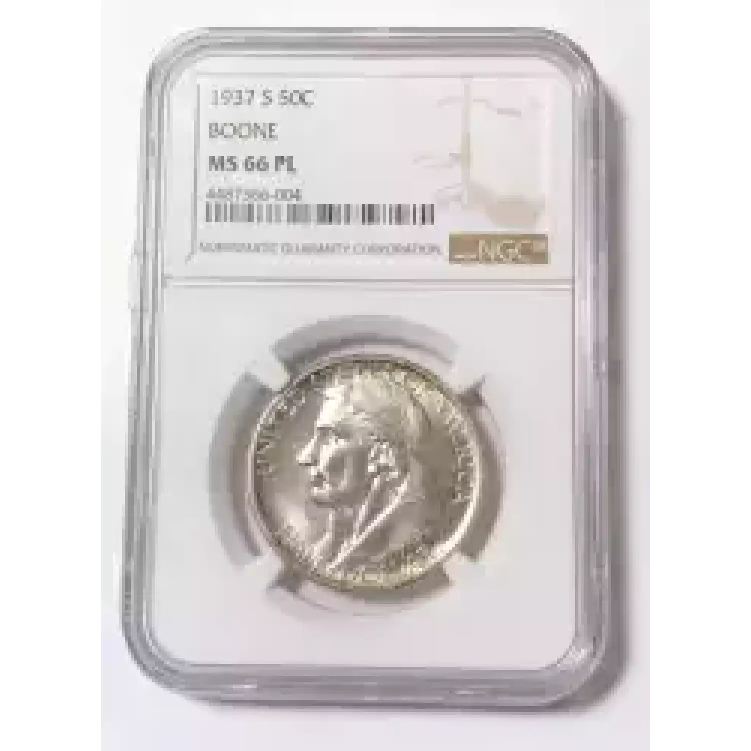 1937-S Classic Commemorative Daniel Boone Bicentennial NGC MS-66 PL BOONE - Bob Paul Rare Coins