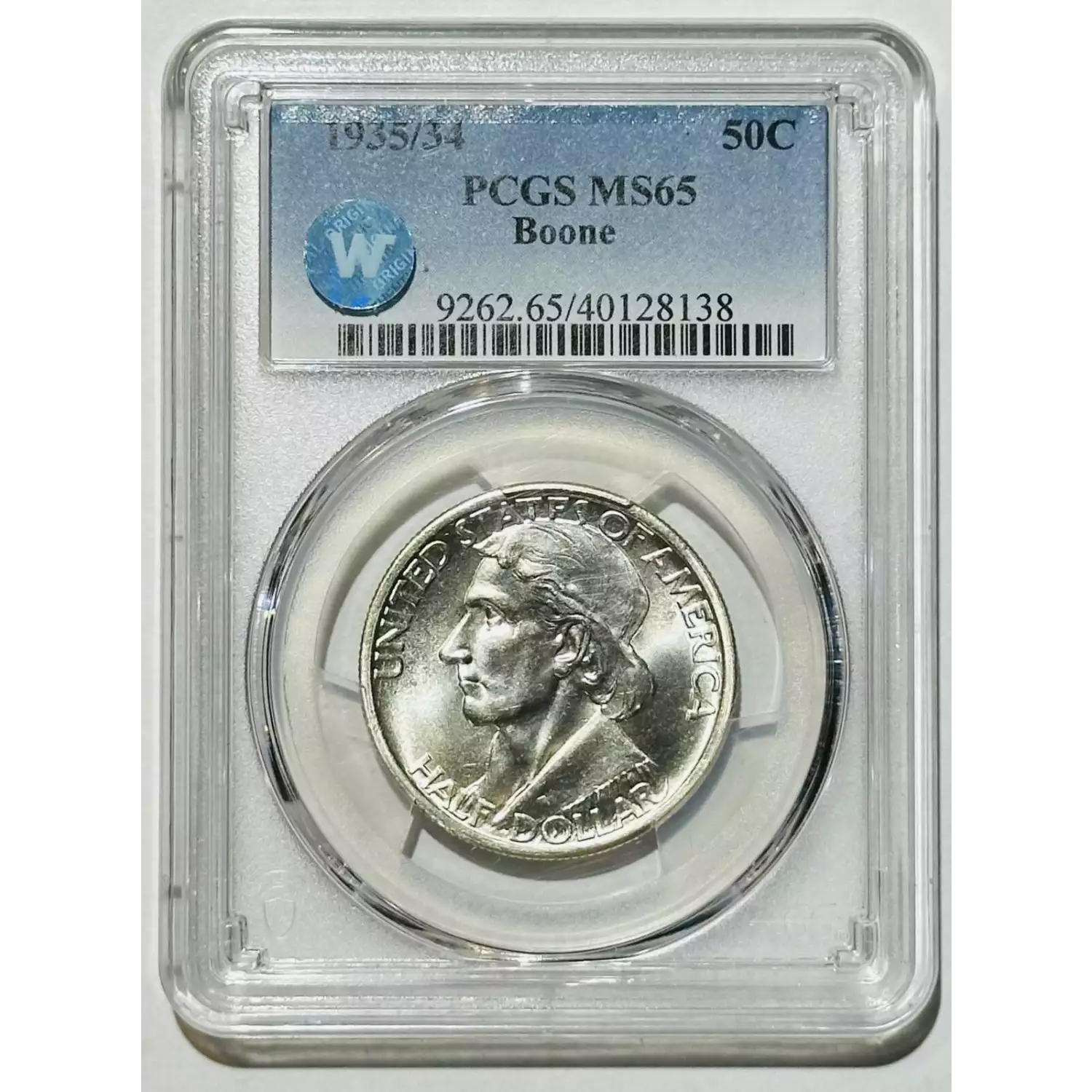 1935/34 PCGS MS-65 Boone Classic Commemorative Daniel Boone ...