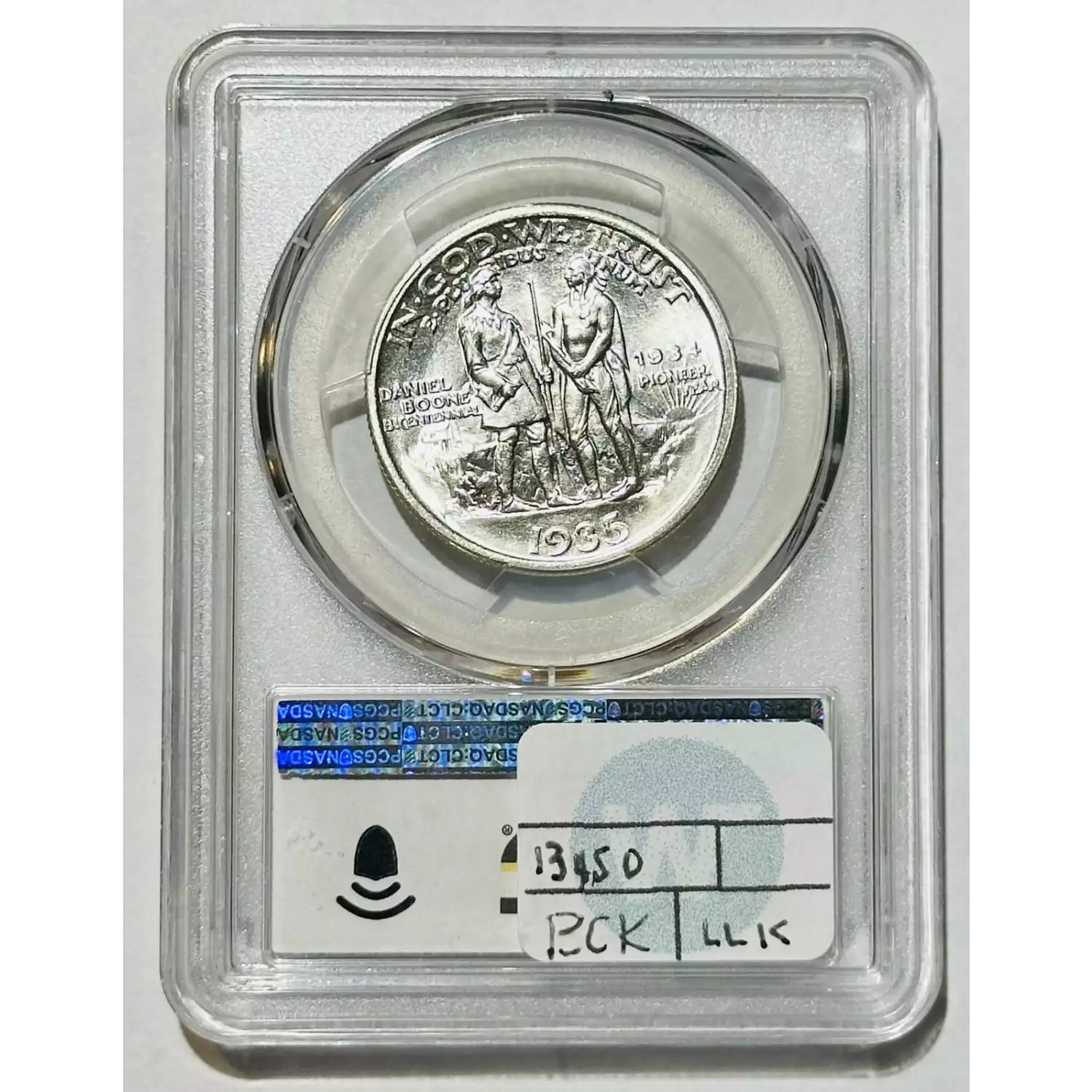 1935/34 PCGS MS-65 Boone Classic Commemorative Daniel Boone ...