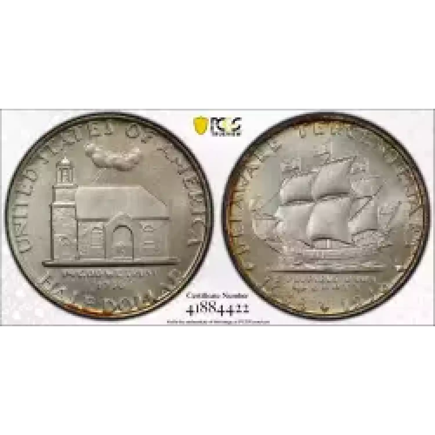 1936 Classic Commemorative Delaware Tercentenary PCGS MS-67+ Delaware ...