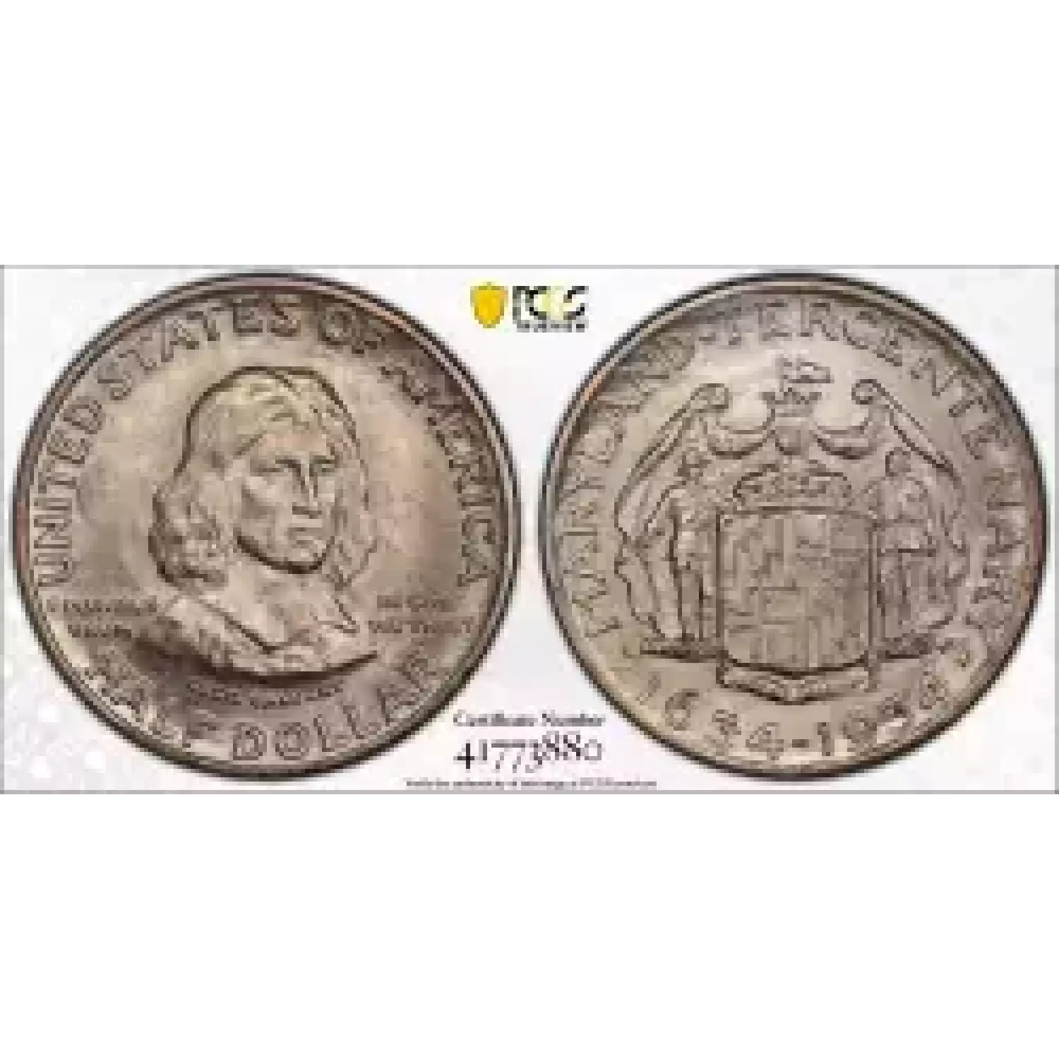 1934 Classic Commemorative Maryland Tercentenary PCGS MS-66 Maryland ...