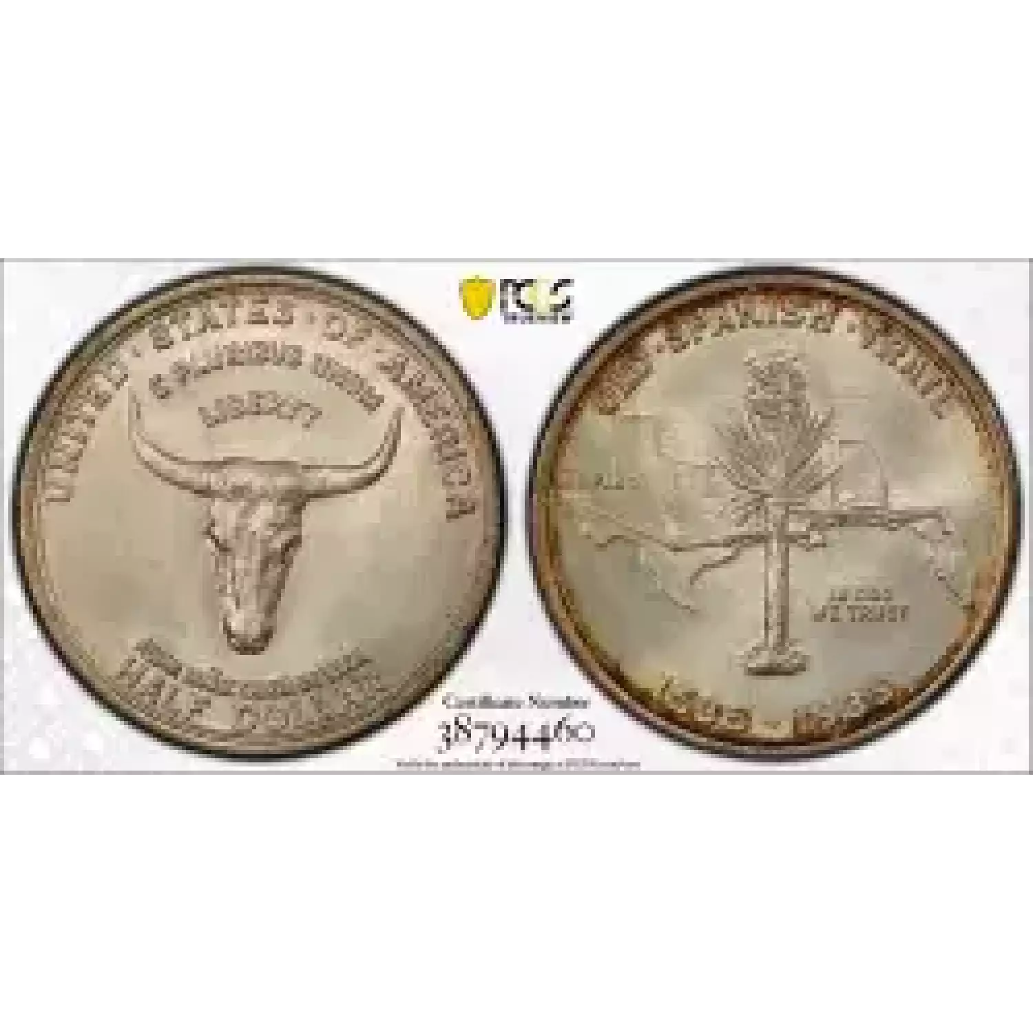 1935 Classic Commemorative Old Spanish Trail PCGS MS-67 Spanish Trail ...