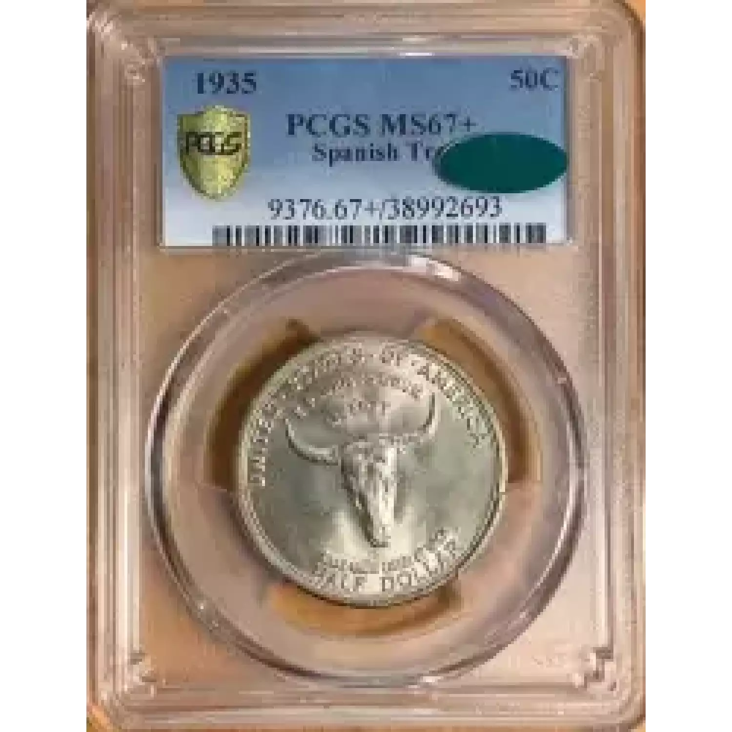 1935 Classic Commemorative Old Spanish Trail PCGS MS-67+ Spanish Trail ...