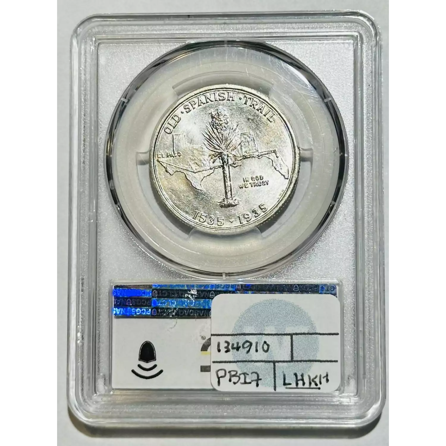 1935 Classic Commemorative Old Spanish Trail PCGS MS-66 Spanish Trail ...