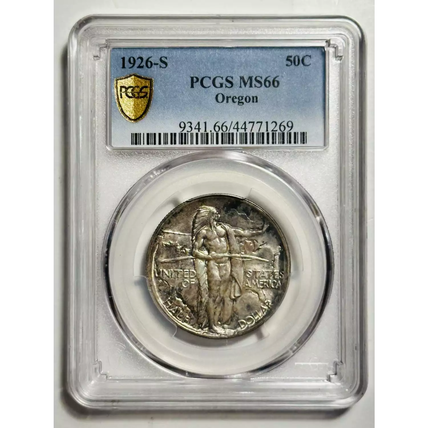 1926-S Classic Commemorative Oregon Trail Memorial PCGS MS-66 Oregon - Bob Paul Rare Coins