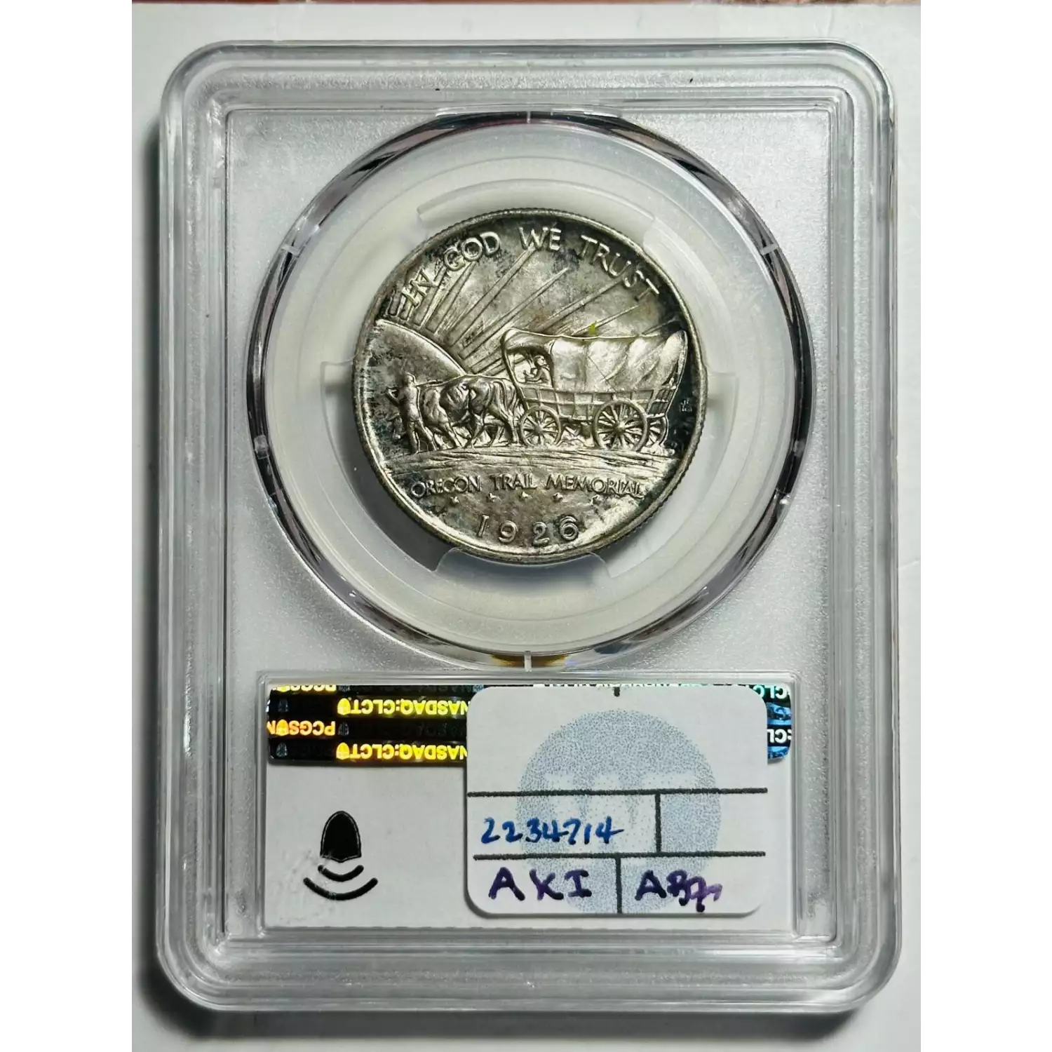 1926-S Classic Commemorative Oregon Trail Memorial PCGS MS-66 Oregon - Bob Paul Rare Coins