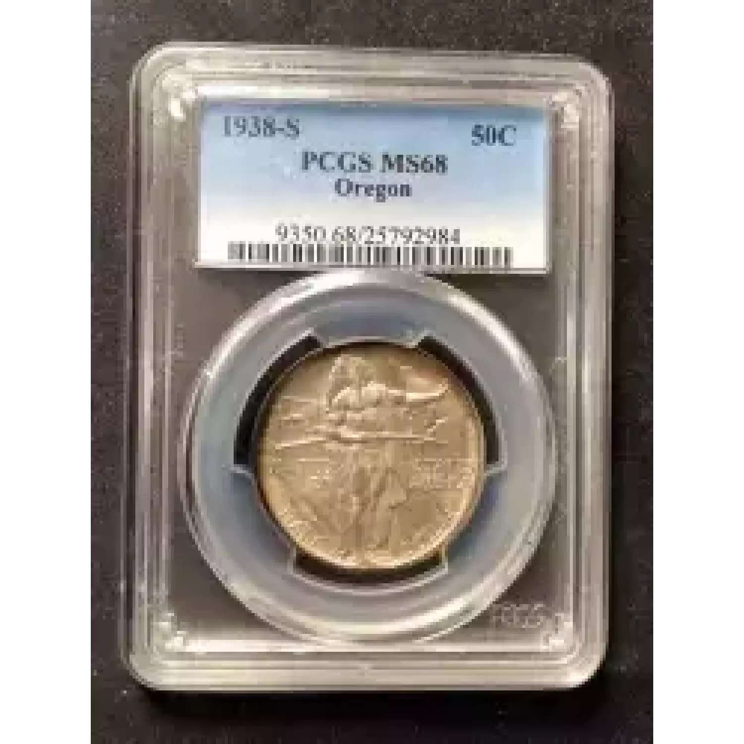 1938-S Classic Commemorative Oregon Trail Memorial PCGS MS-68 Oregon - Bob Paul Rare Coins
