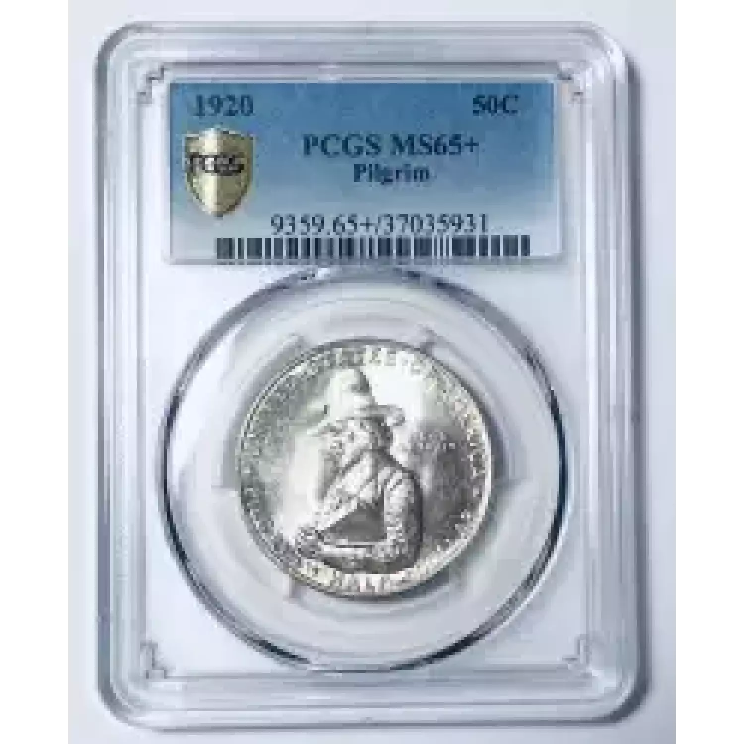 1920 Classic Commemorative Pilgrim Tercentenary PCGS MS-65+ Pilgrim ...