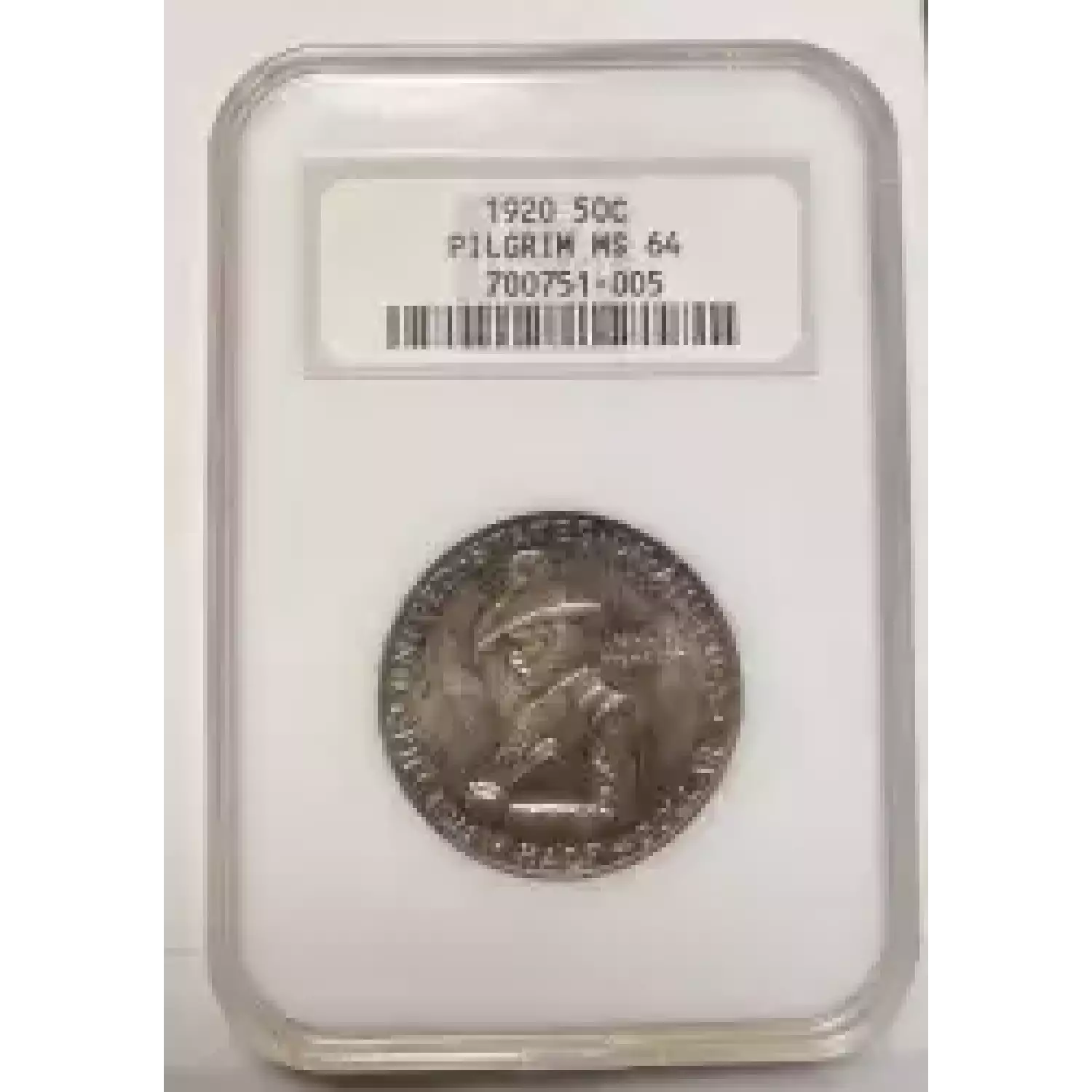 1920 Classic Commemorative Pilgrim Tercentenary NGC MS-64 PILGRIM - Bob ...