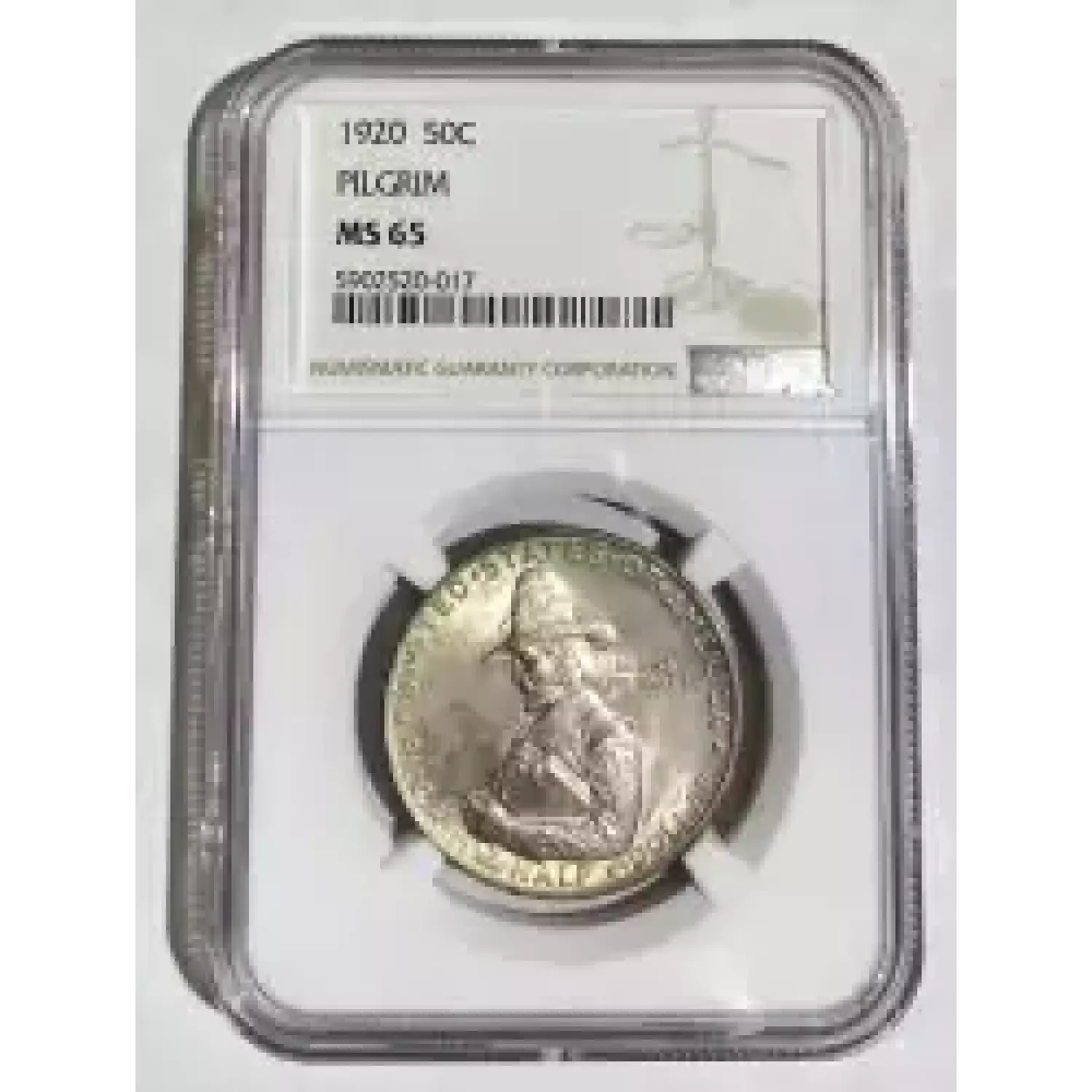 1920 Classic Commemorative Pilgrim Tercentenary NGC MS-65 PILGRIM - Bob ...