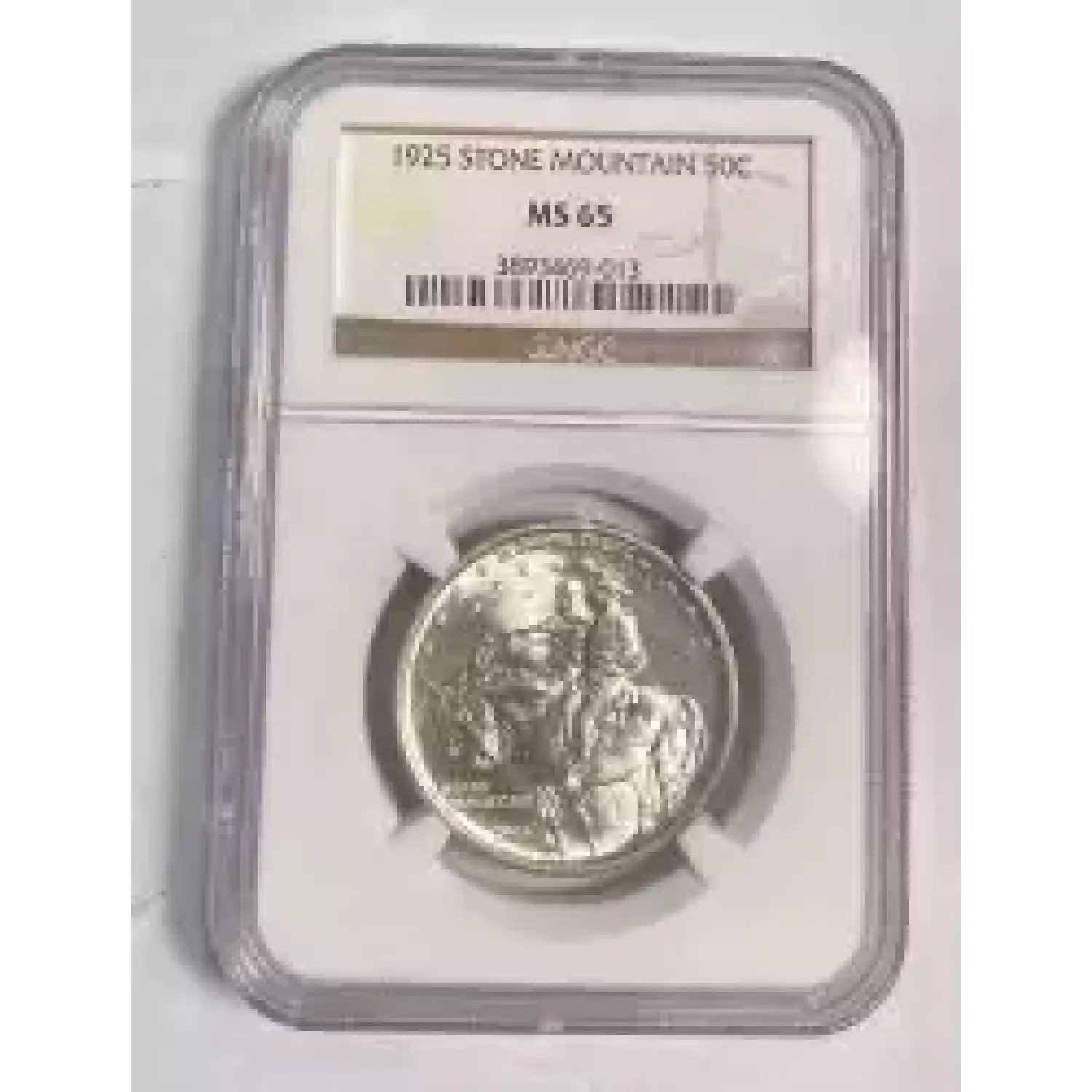1925 Classic Commemorative Stone Mountain Memorial NGC MS-65 STONE MOUNTAIN - Bob Paul Rare Coins