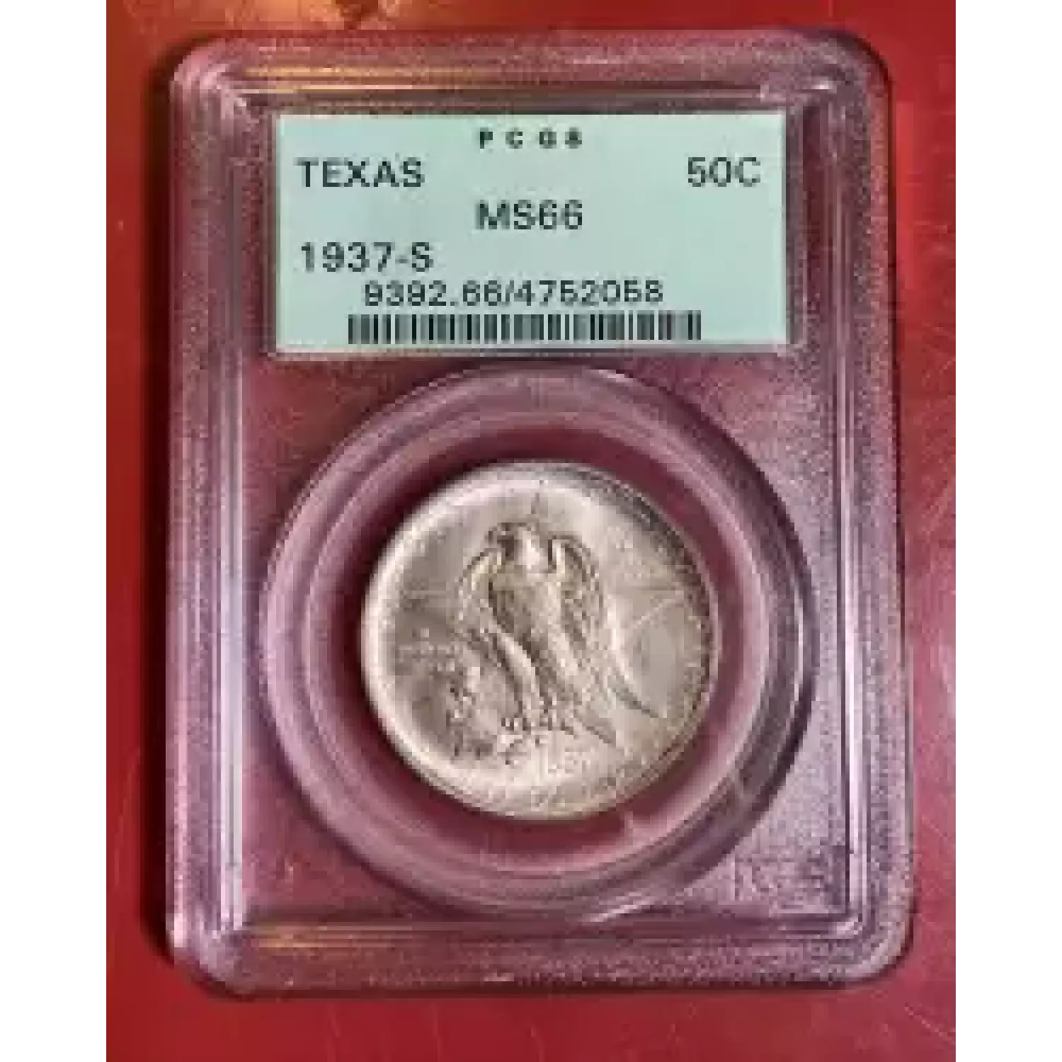 1937-S Classic Commemorative Texas Independence Centennial PCGS MS-66 ...