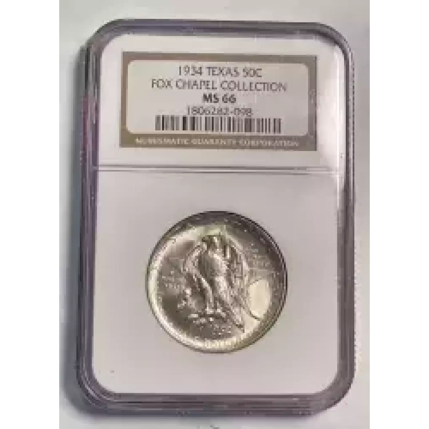 1934 Classic Commemorative Texas Independence Centennial NGC MS-66 ...