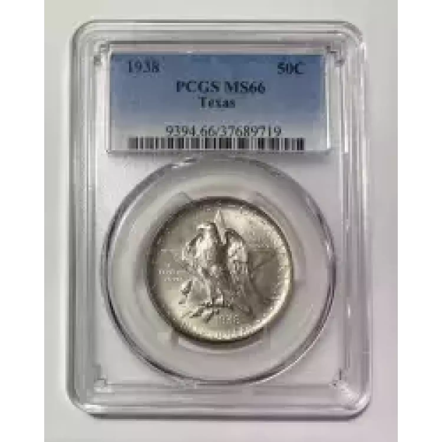 1938 Classic Commemorative Texas Independence Centennial PCGS MS-66 ...