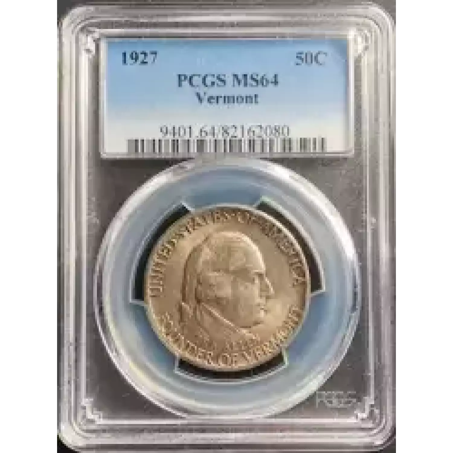 1927 Vermont Commem PCGS MS-64 Vermont - Bob Paul Rare Coins