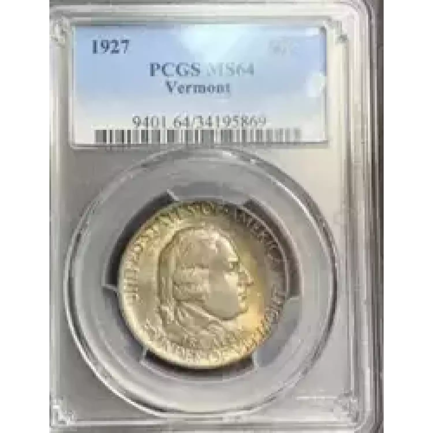 1927 Vermont Commem PCGS MS-64 Vermont - Bob Paul Rare Coins