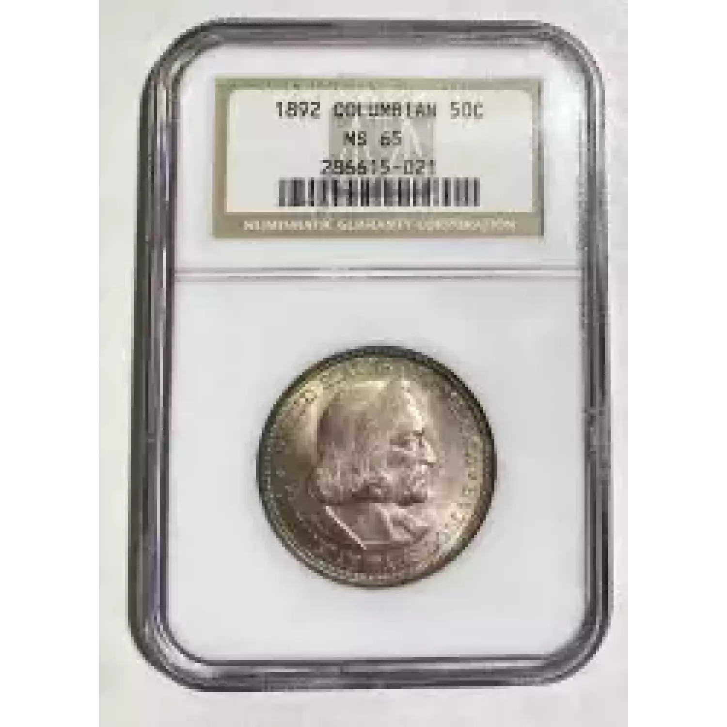 1892 Classic Commemorative World's Columbian Exposition Half Dollar NGC ...