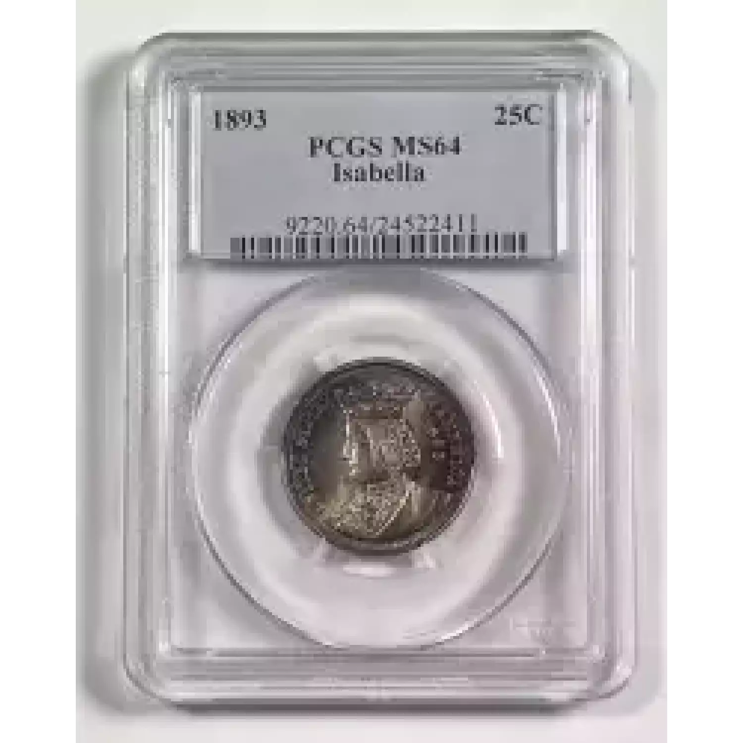1893 Classic Commemorative World's Columbian Exposition, Isabella ...