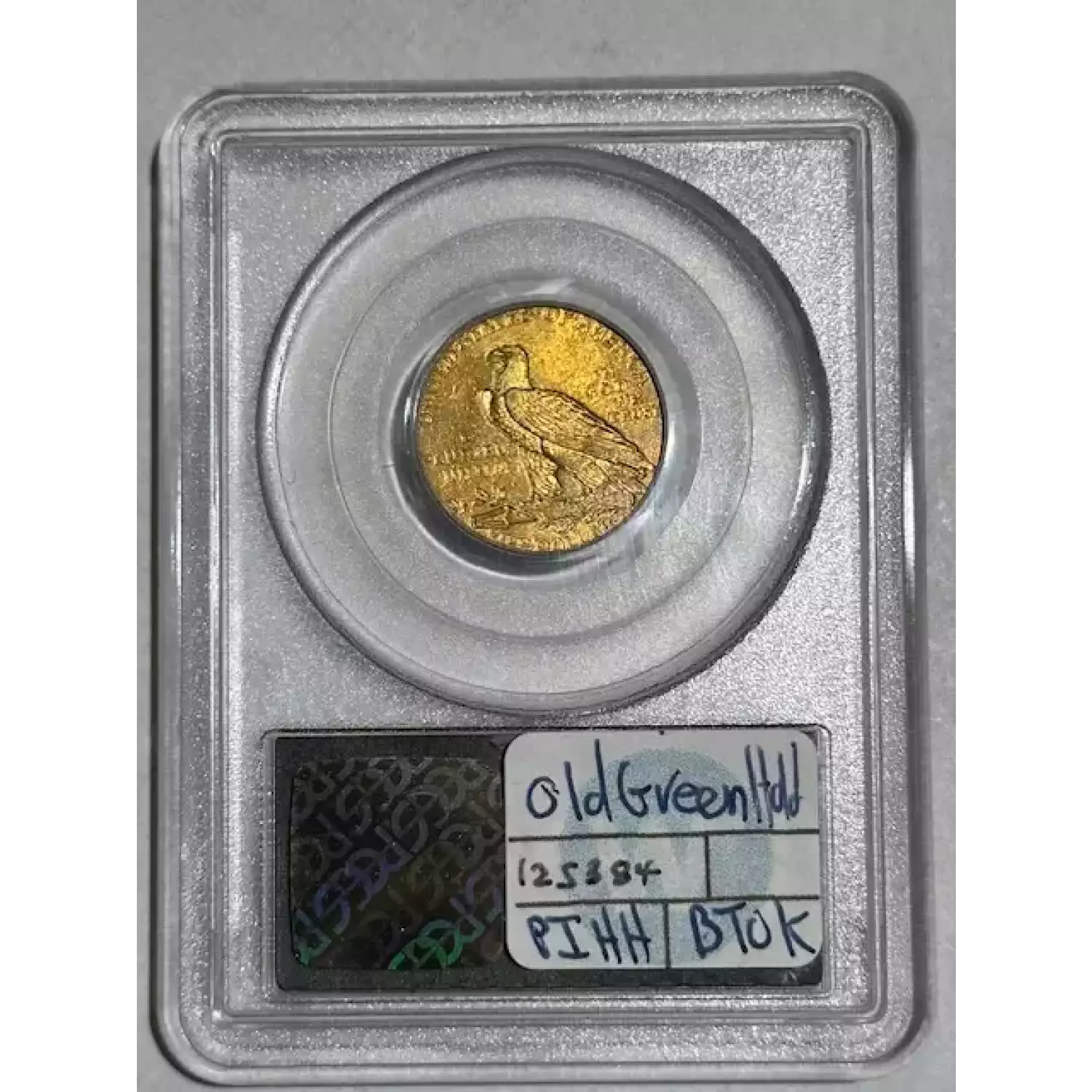 1908 Gold Half Eagles $5 Indian Head PCGS MS-63 Indian- Old Green Holder - Bob Paul Rare Coins