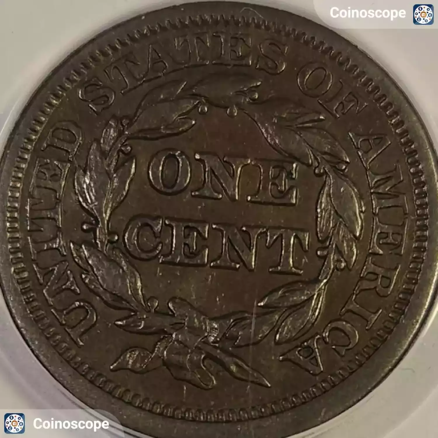 1844 Braided Hair Cent ANACS XF-45 - Really Pretty! - Bob Paul Rare Coins