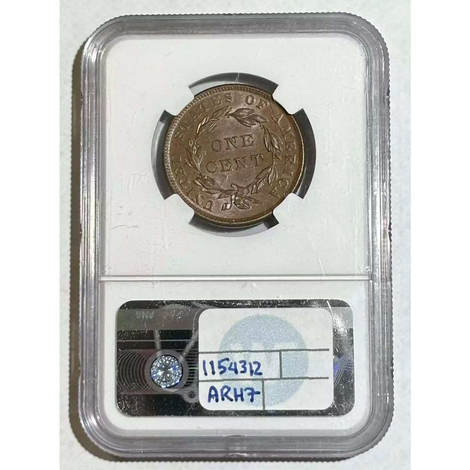 1839 Large Cents Coronet Head NGC MS-64 BN BOOBY HEAD CAC - Bob Paul Rare Coins