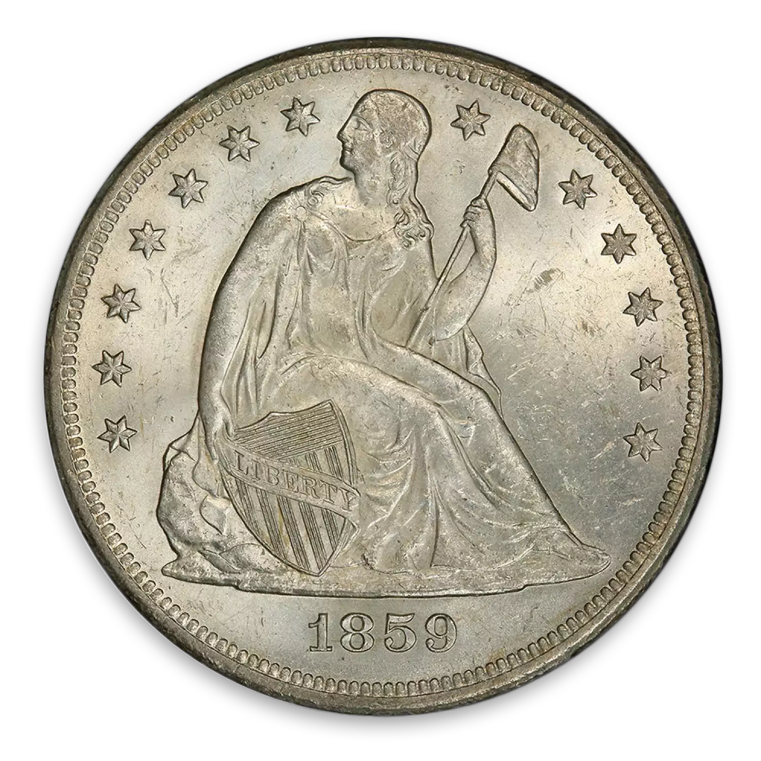 Liberty Seated Dollar (1836 - 1873) - Circ - Bob Paul Rare Coins