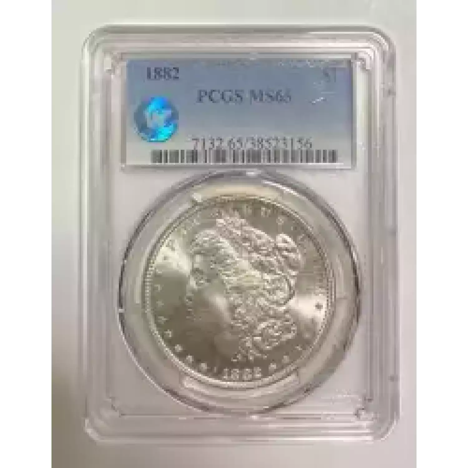 1882 Morgan Silver Dollar PCGS MS-65 Sight White - Bob Paul Rare Coins