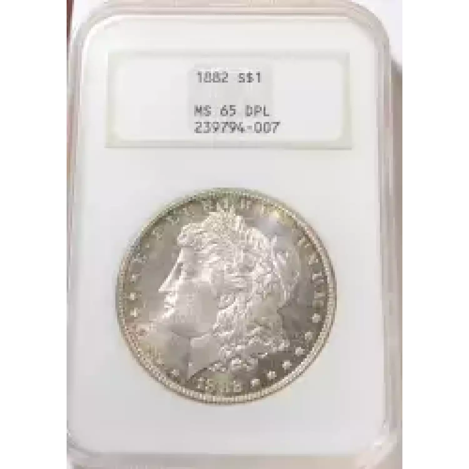 1882 Morgan Silver Dollar NGC MS-65 DPL - Bob Paul Rare Coins