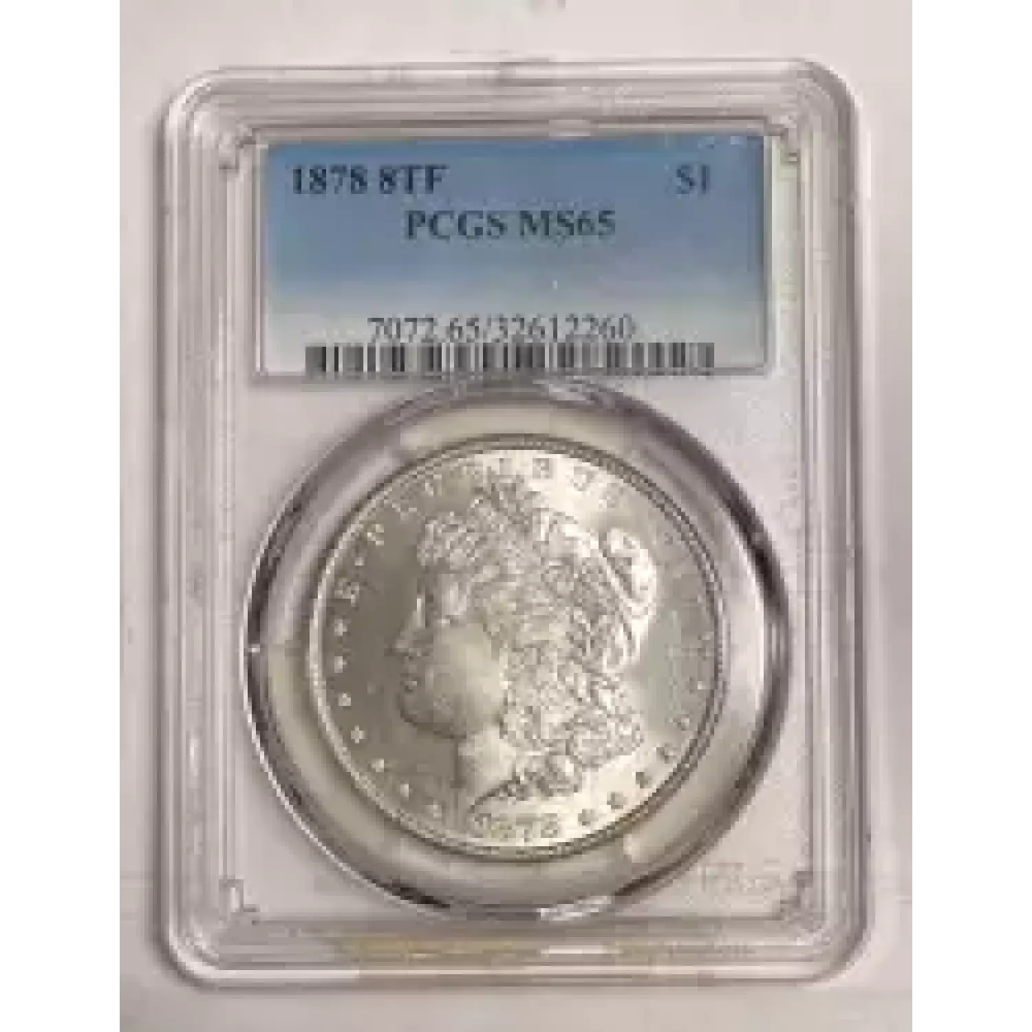 1878 Morgan Silver Dollar PCGS MS-65 8TF - Bob Paul Rare Coins