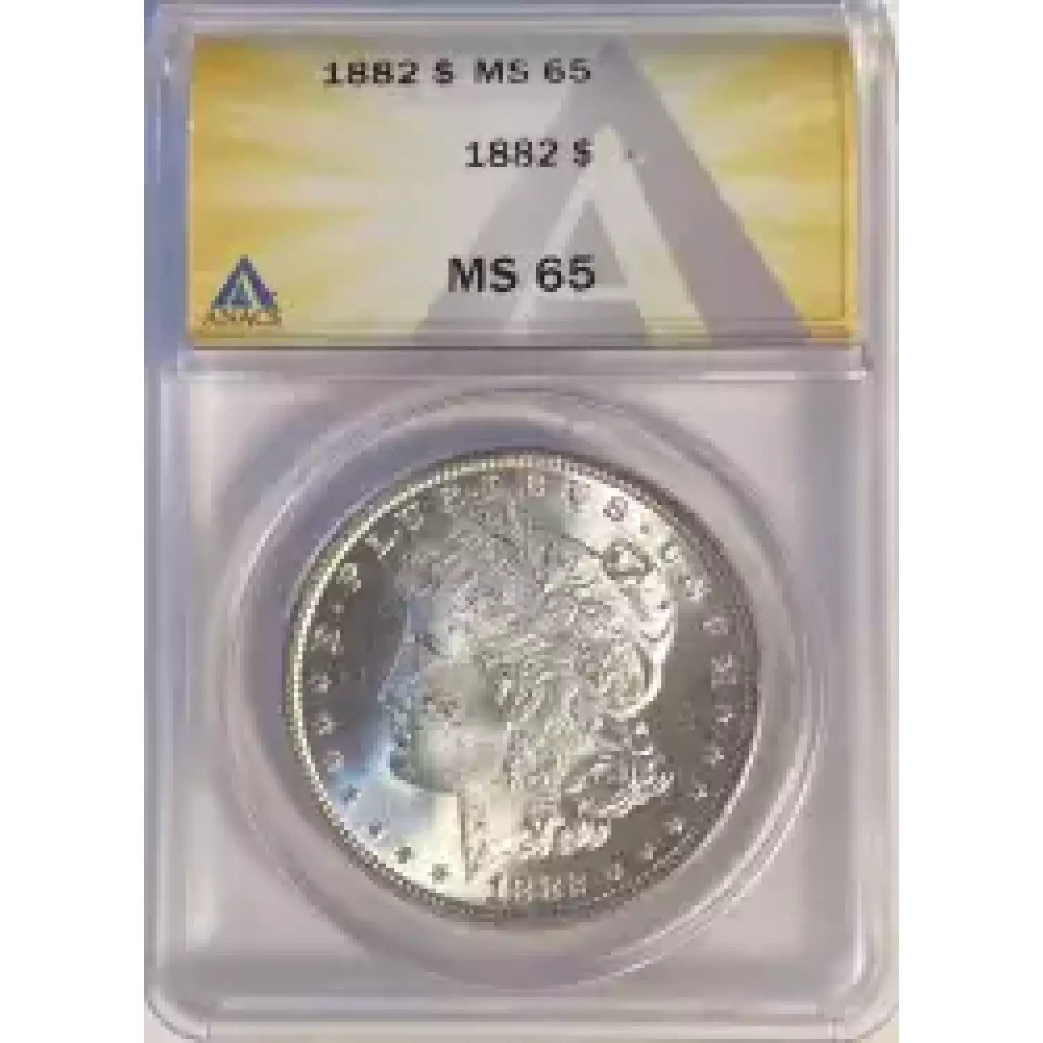 1882 Morgan Silver Dollar ANACS MS-65 - Bob Paul Rare Coins