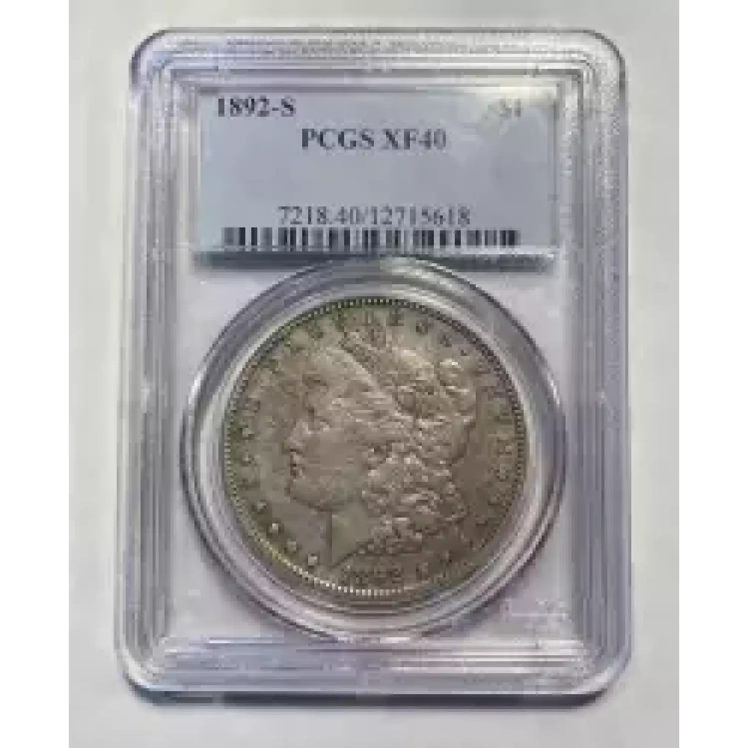 1892-S Morgan Silver Dollar PCGS XF-40 - Bob Paul Rare Coins