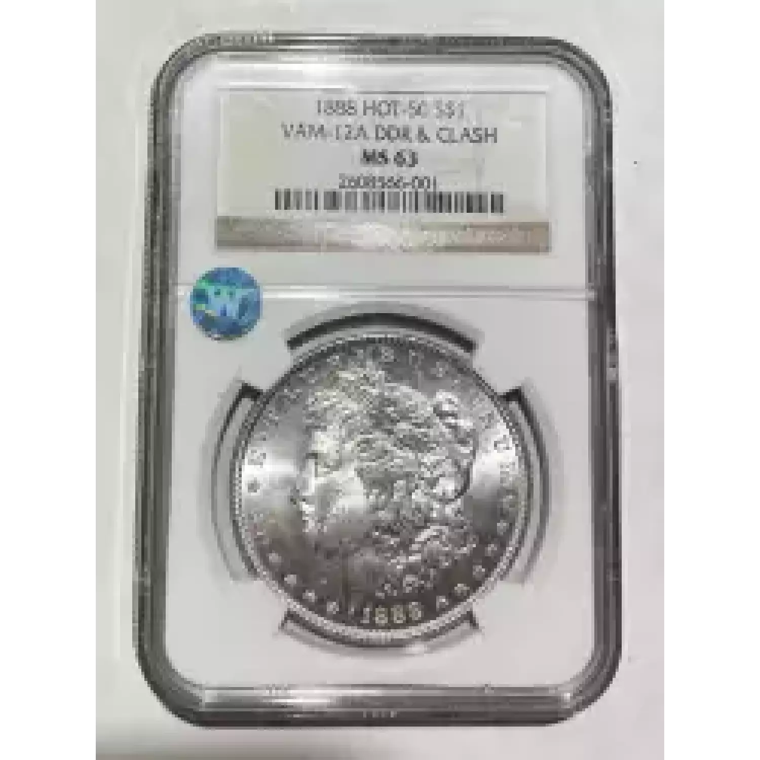 1888 Morgan Silver Dollar NGC MS-63 VAM-12A DDR & CLASH Sight White - Bob Paul Rare Coins