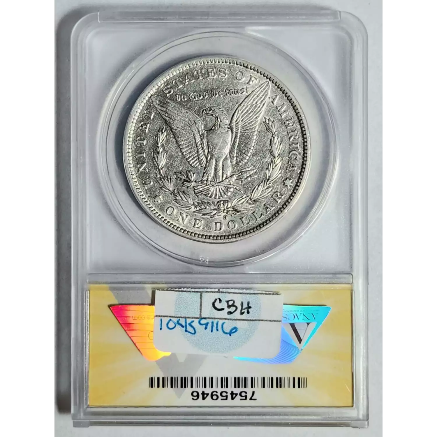 1880-O Morgan Silver Dollar ANACS XF-45 VAM - 4 - HOT LIPS - TOP 100 ...